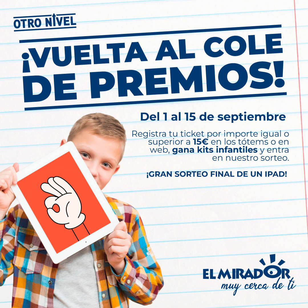 ¡Vuelta al cole de premios en El Mirador de Burgos! | El mirador de Burgos
